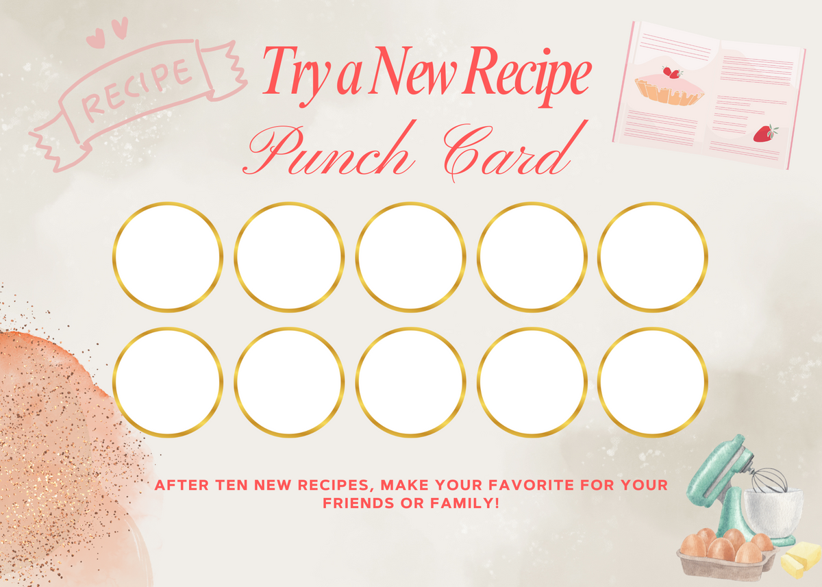 Punch Card Set [10 Cards] – The Full Nester Printables