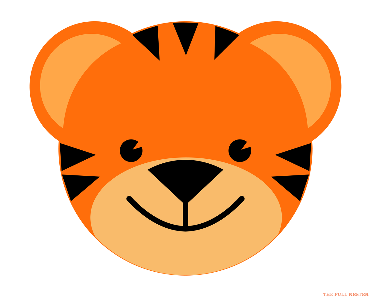 Baby Jungle Tiger Nursery Printable – The Full Nester Printables